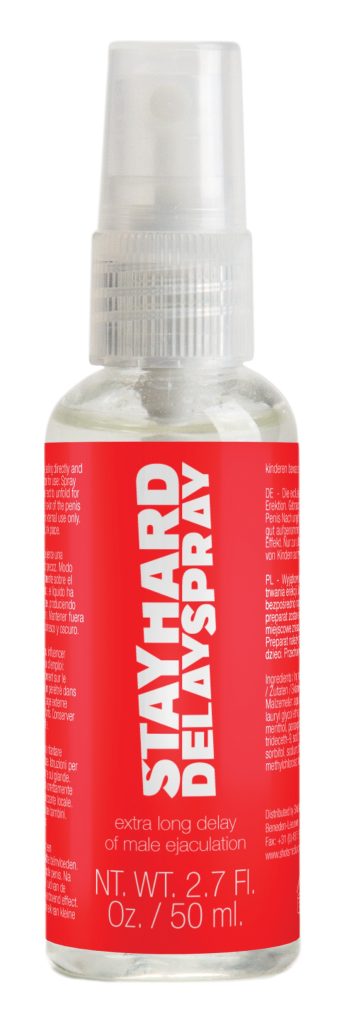 Spray retardant Stay Hard 50ml - Mister Poppers